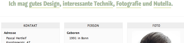 Projekte – Pascal Hertleif